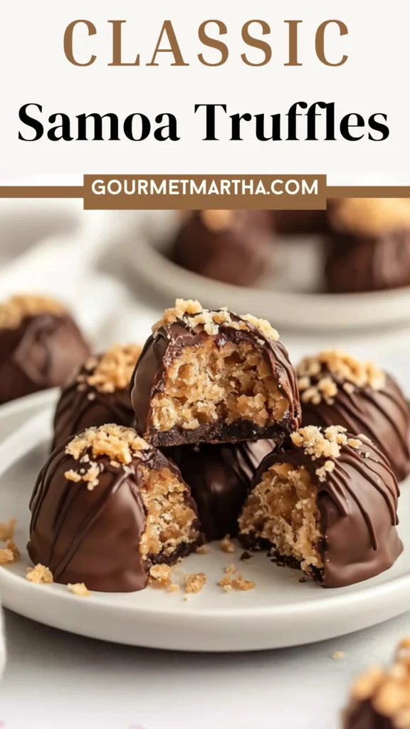 Samoa Truffles: A Sweet Bite of Nostalgia - Gourmet Martha
