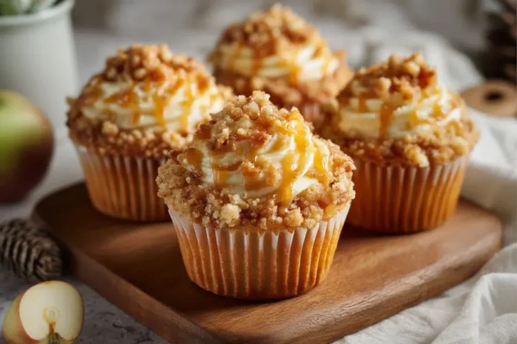Apple Crisp Cupcakes – Fall’s Perfect Handheld Dessert - Gourmet Martha