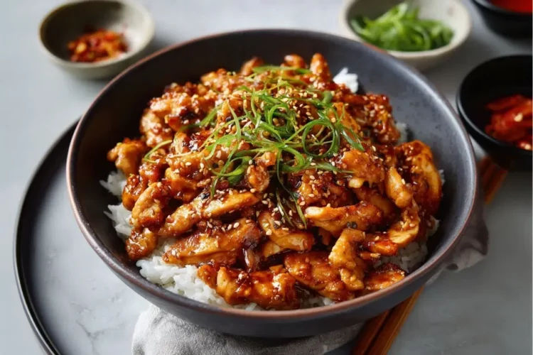Homemade Chicken Bulgogi - Gourmet Martha