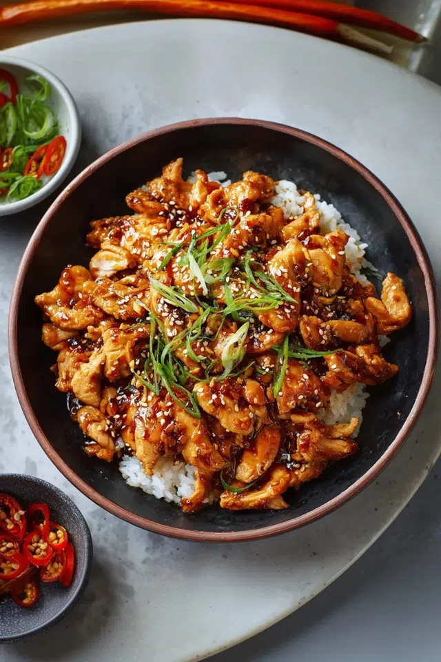 Homemade Chicken Bulgogi - Gourmet Martha