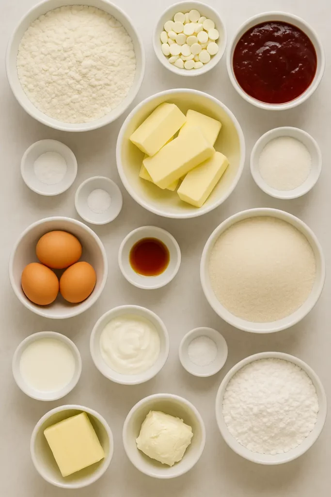 White Chocolate Raspberry Cake - Gourmet Martha