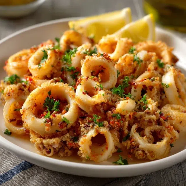 Sautéed Cajun Calamari - Gourmet Martha