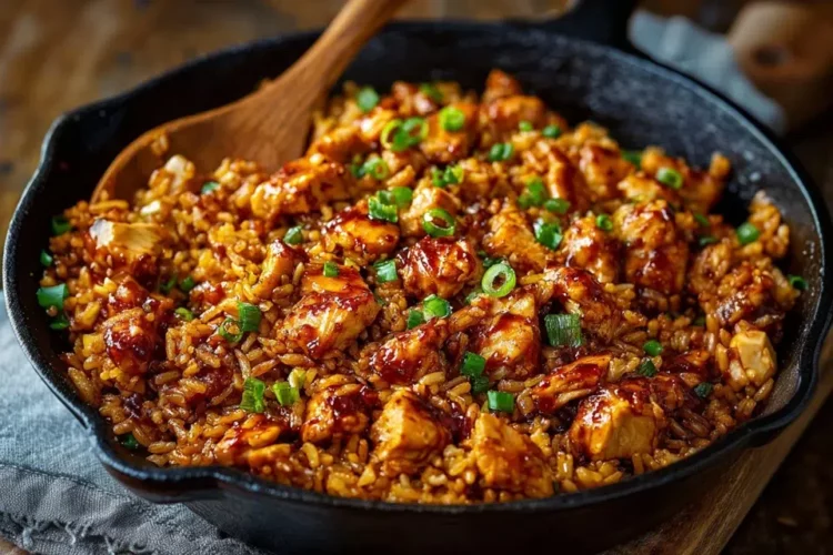 One Pot Chicken and Rice - Gourmet Martha