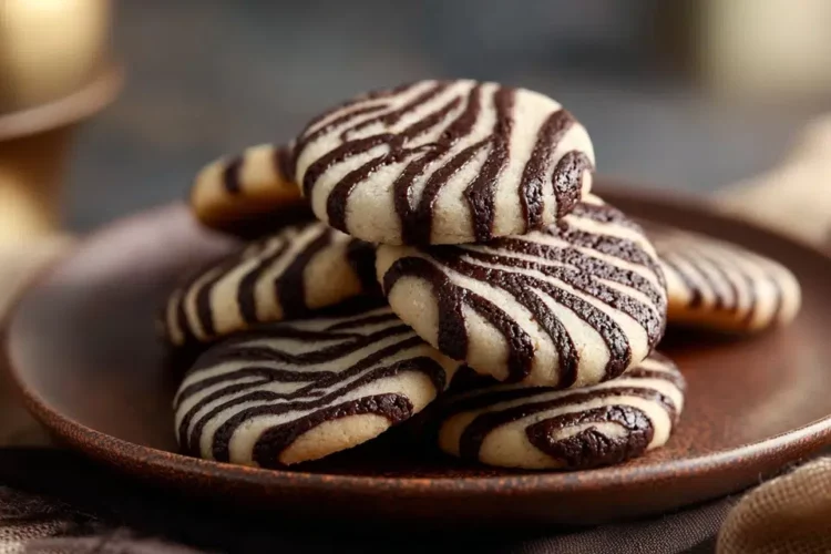 Zebra Cookies - Gourmet Martha