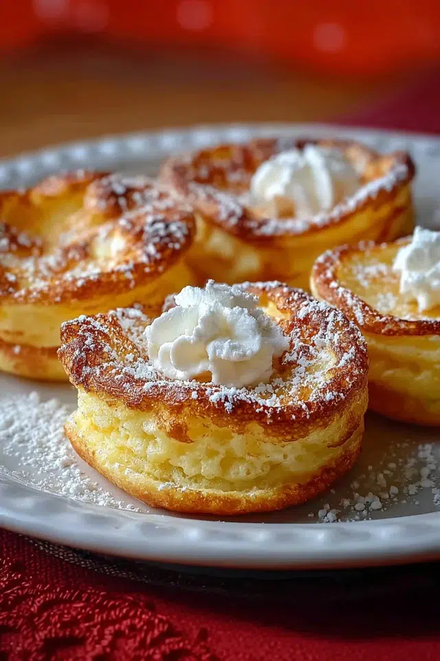 Mini German Pancakes - Gourmet Martha