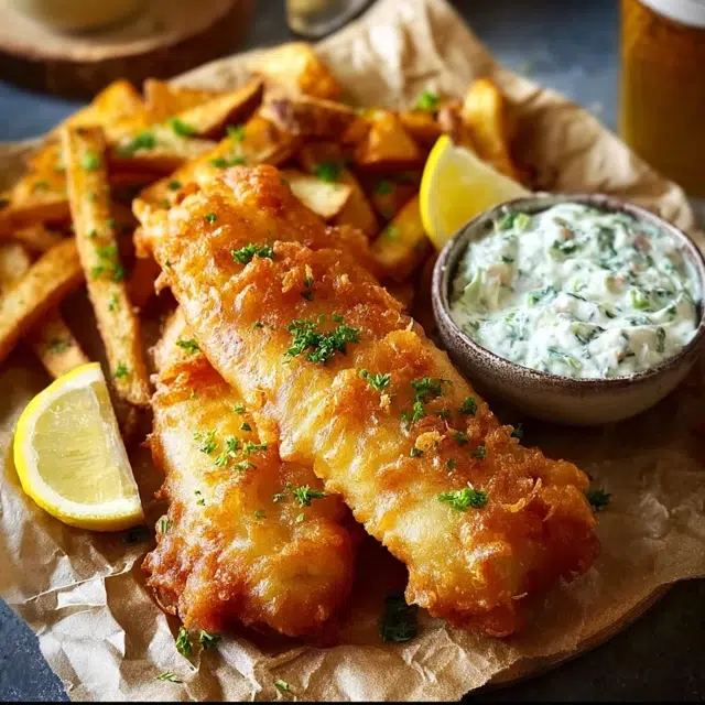 The Ultimate Homemade Fish and Chips - Gourmet Martha