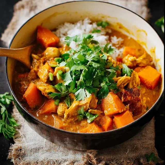 Chicken Sweet Potato Curry - Gourmet Martha