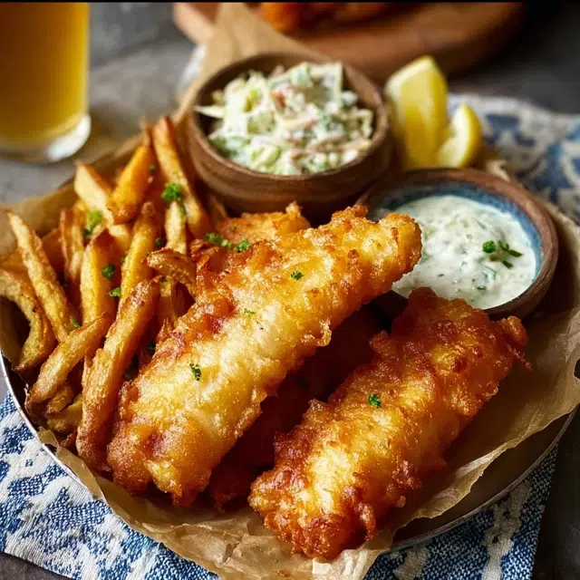 The Ultimate Homemade Fish and Chips - Gourmet Martha