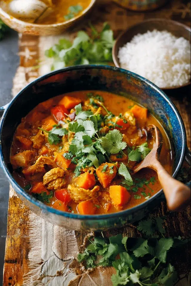 Chicken Sweet Potato Curry - Gourmet Martha
