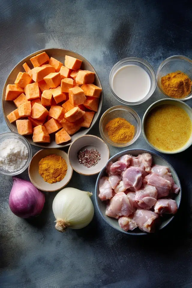 Chicken Sweet Potato Curry - Gourmet Martha