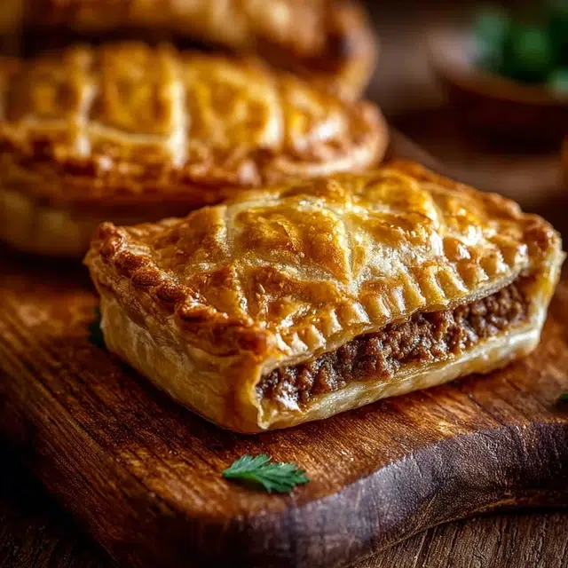 Crispy Meat Pies - Gourmet Martha