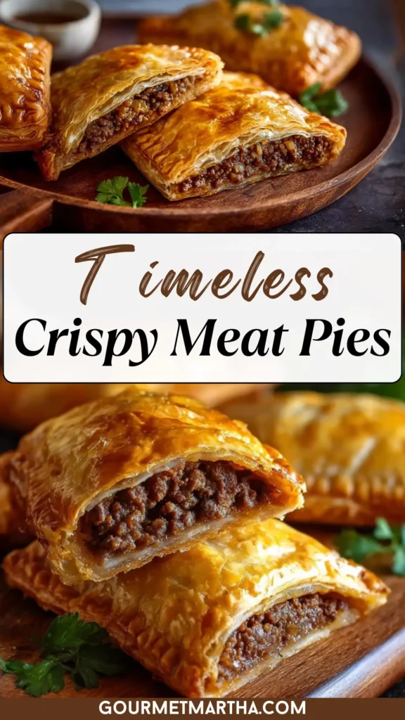Crispy Meat Pies - Gourmet Martha
