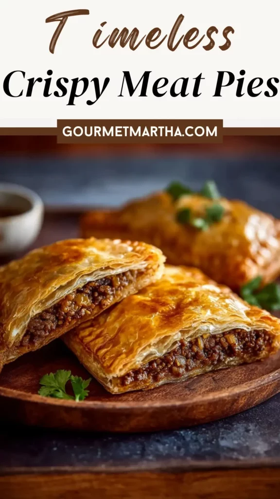 Crispy Meat Pies - Gourmet Martha