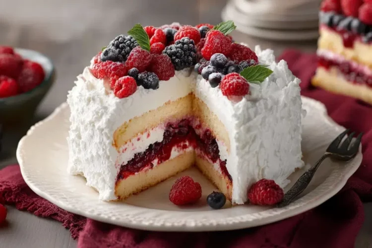 Berry Chantilly Cake - Gourmet Martha