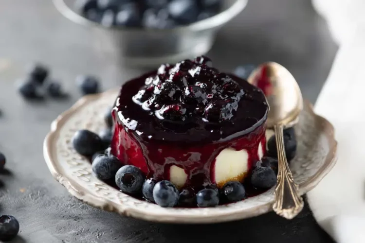 Homemade Blueberry Sauce - Gourmet Martha