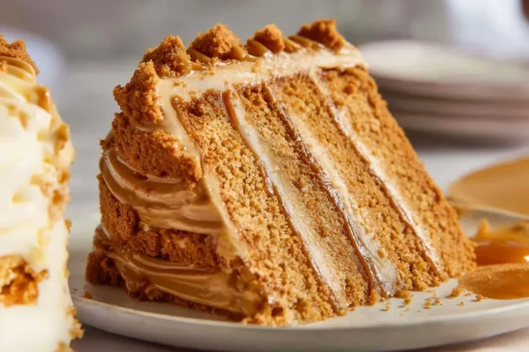 Cookie Butter Cake - Gourmet Martha