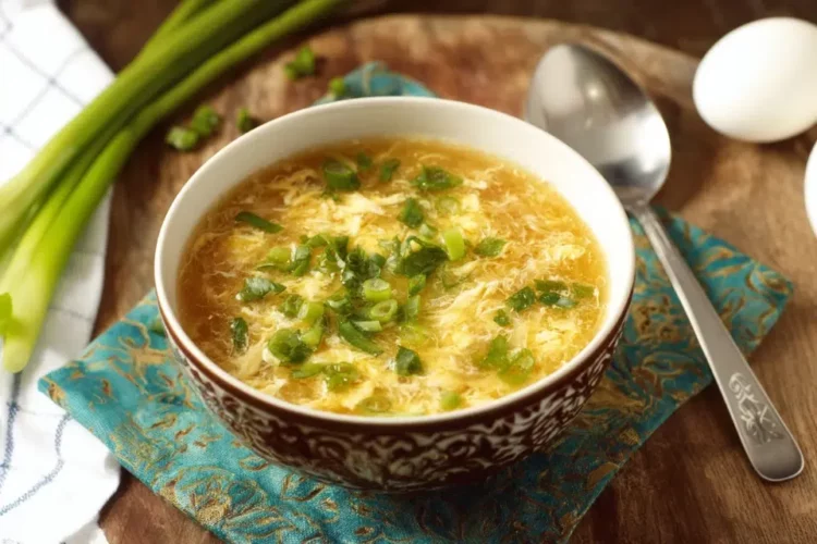 Homemade Egg Drop Soup - Gourmet Martha