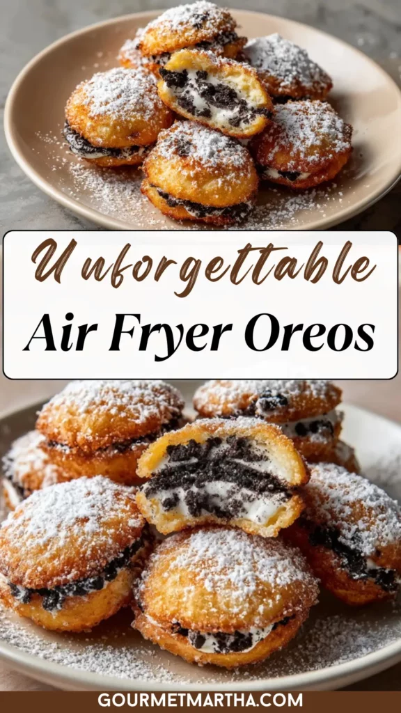 Air Fryer Oreos - Gourmet Martha