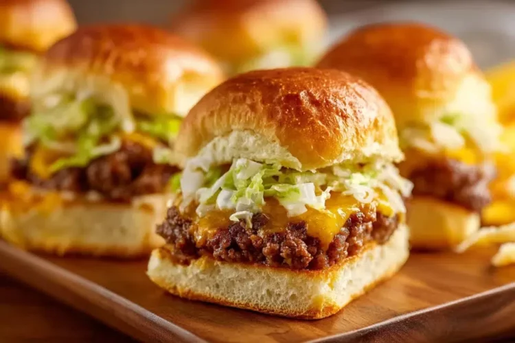 Big Mac Sliders: A Nostalgic Twist on a Fast-Food Classic - Gourmet Martha