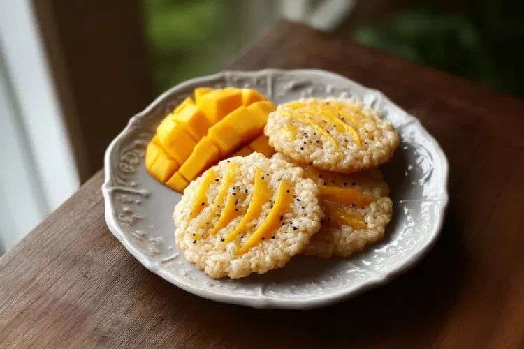 Mango Sticky Rice Cookies - Gourmet Martha