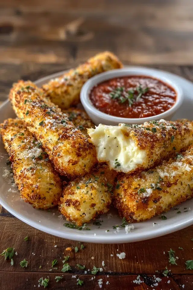 Cheesy Cottage Cheese Sticks: A Cozy, Protein-Packed Snack with ...