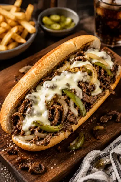 Blackstone Philly Cheesesteak - Gourmet Martha