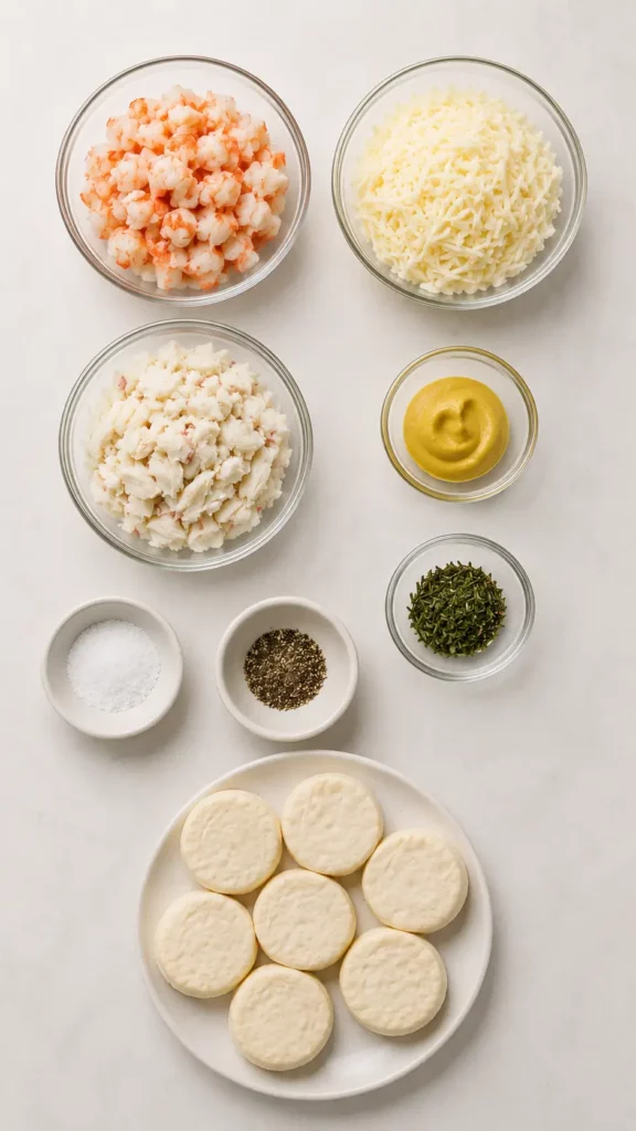 Shrimp and Crab Biscuit Melts - Gourmet Martha